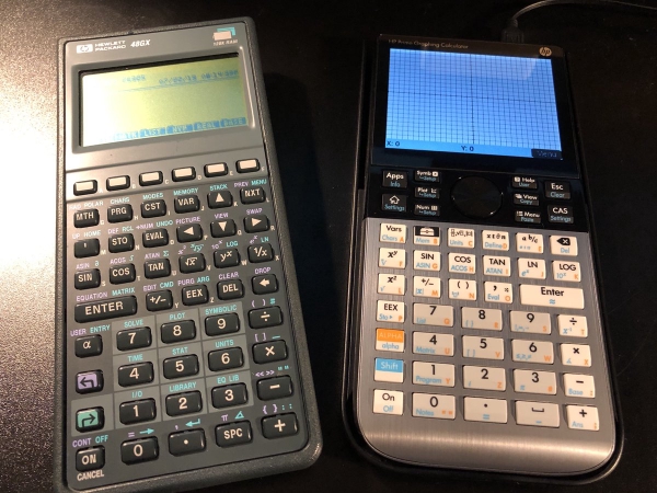 Some HP calculators | Dan Sanderson